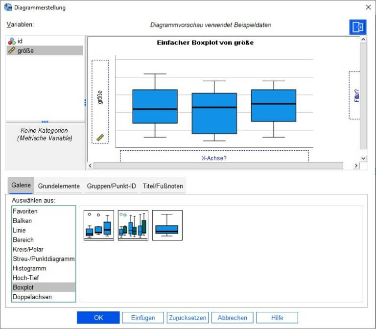 Deskriptive Statistik und Häufigkeitsverteilung mit SPSS.
